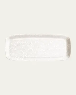 L'Objet Alchimie Rectangular Platter Large - White