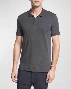 Vince Classic Slub Cotton Polo Shirt - Sphere