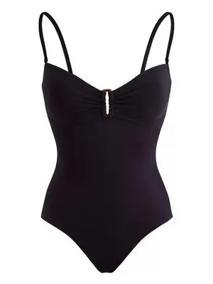 Vilebrequin Bandeau One-piece Swimsuit - Black