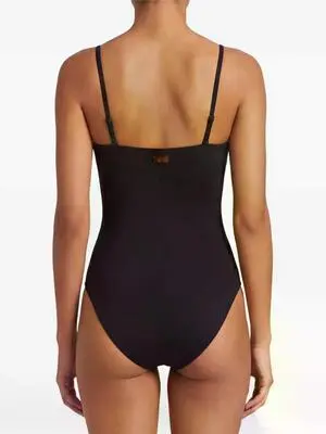 Vilebrequin Bandeau One-piece Swimsuit - Black