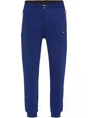 Philipp Plein Puffered Track Pants - Blue