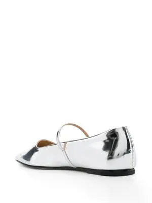 Dear Frances Mary Jane Ballerinas - Silver