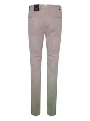 Incotex Pressed-crease Chino Trousers - Neutrals