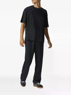 Missoni Zigzag-embroidery Cotton Track Pants