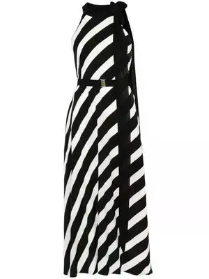 NISSA Striped Midi Dress