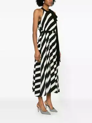 NISSA Striped Midi Dress