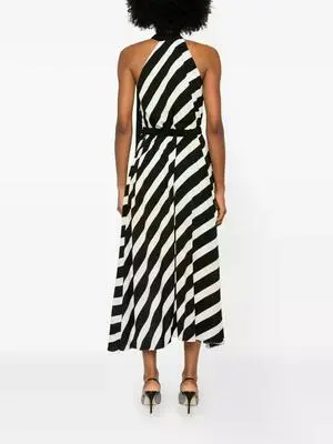 NISSA Striped Midi Dress