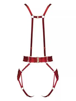BORDELLE Strap Harness - Red