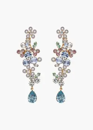 JENNIFER BEHR Virna Drop Earrings - Garden
