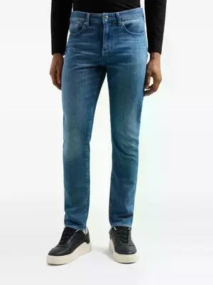 Armani Exchange Straight-leg Jeans - Blue