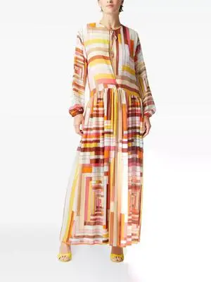 Missoni Printed Beach Dress - Orange