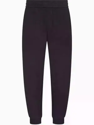 Armani Exchange Elastic-waist Cotton Track Pants
