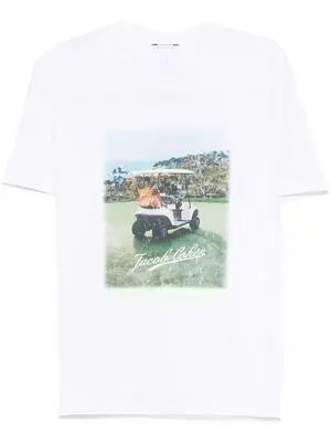Jacob Cohen Cotton Crew-neck T-shirt - White