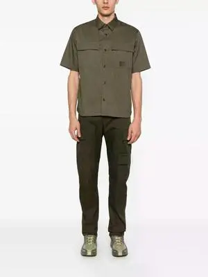 C.P. COMPANY Logo-patch Cotton Shirt
