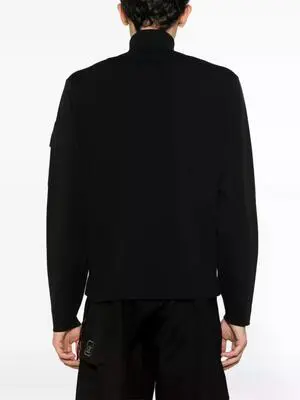 C.P. COMPANY Logo-patch Zip-up Sweatshirt