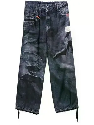 Mihara Yasuhiro Trompe L'oeil Trousers