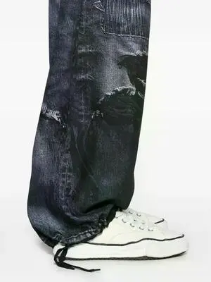 Mihara Yasuhiro Trompe L'oeil Trousers