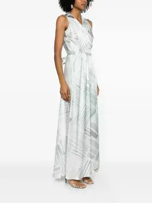 Kiton Abstract-print Maxi Dress
