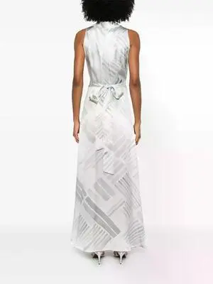Kiton Abstract-print Maxi Dress