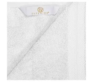 SUPERIOR 4-piece Aria Turkish Cotton Solid Bath Towel Set