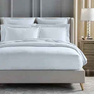 HUDSON PARK COLLECTION Italian Percale Solid King Pillowcase Pair Exclusive - Cloud