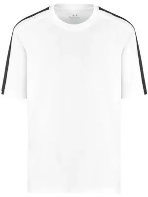 Armani Exchange Logo-tape T-shirt - White