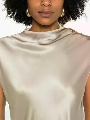 Giorgio Armani Tie-shoulder Gown