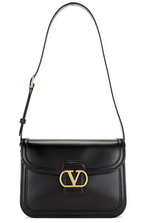 Valentino Garavani 9to5 Shoulder Bag - Nero
