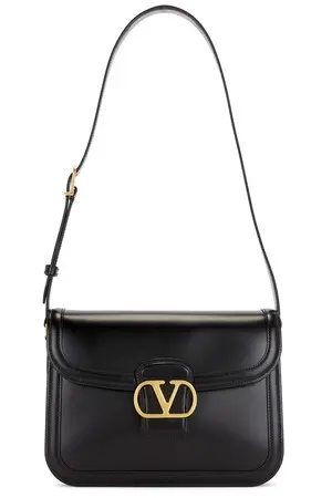 Valentino Garavani 9to5 Shoulder Bag - Nero