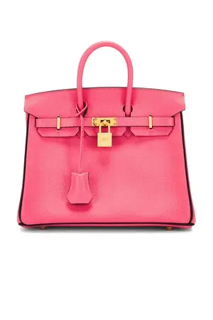 Hermès Epsom Birkin 25 Handbag - Rose Azalee