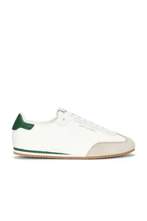 Saint Laurent Aston Low Top Sneaker - Blanc