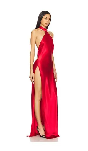 Retrofete Jagger Halterneck Gown