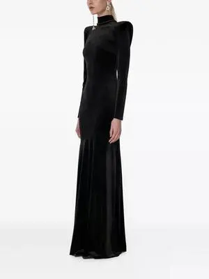 V:PM ATELIER Iris Maxi Dress - Black
