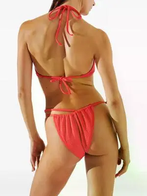 Karl Lagerfeld Dna Textured Bikini Bottoms