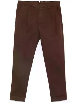 PT TORINO Tapered Trousers - Brown