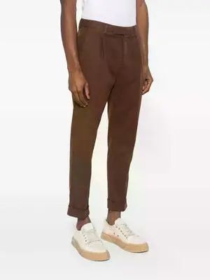 PT TORINO Tapered Trousers - Brown