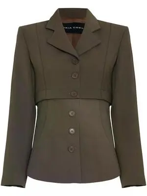 Gloria Coelho Collared Outerwear For Women