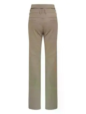 GLORIA COELHO Double-flare Trousers