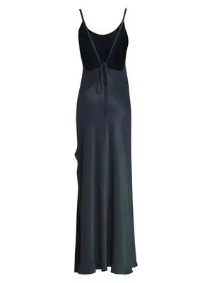 GLORIA COELHO Slip Maxi Dress
