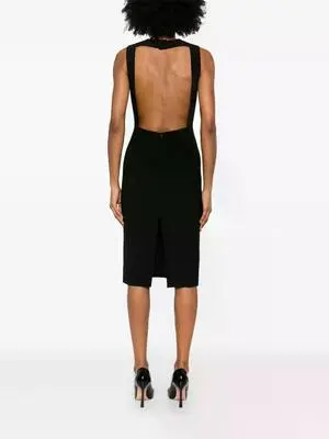 Moschino Open-back Midi Dress
