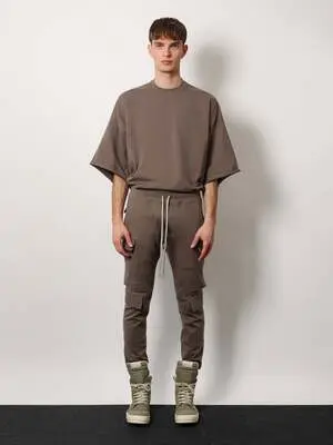Rick Owens Mastodon Megacargo Organic Cotton Jogging Trouser