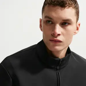 Nike 24.7 Impossiblysoft Dri-fit 1/2-zip Top - Black