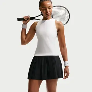 Nike Court Advantage Dri-fit Pleated Tennis Skirt - Black