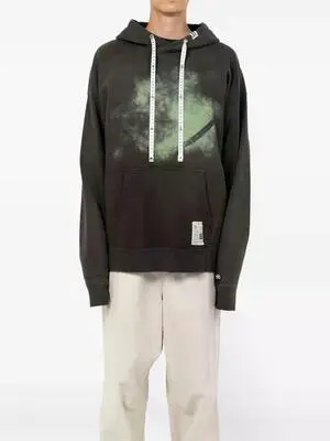 Mihara Yasuhiro Smile Face-print Hoodie