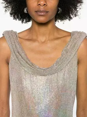 Giuseppe Di Morabito Crystal-embellished Gown - Neutrals