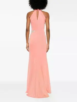 CRISTALLINI Stretch-crepe Maxi Dress
