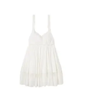 Aje Chant Lace-trimmed Mini Dress