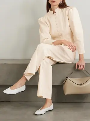 DESTREE Amoako Peplum Jacket - Neutrals