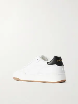 Saint Laurent Sl/61 Logo-print Leather Sneakers