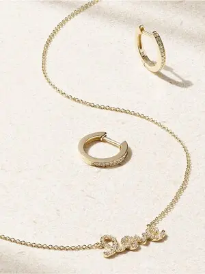SYDNEY EVAN 14-karat And Diamond Jewelry Set